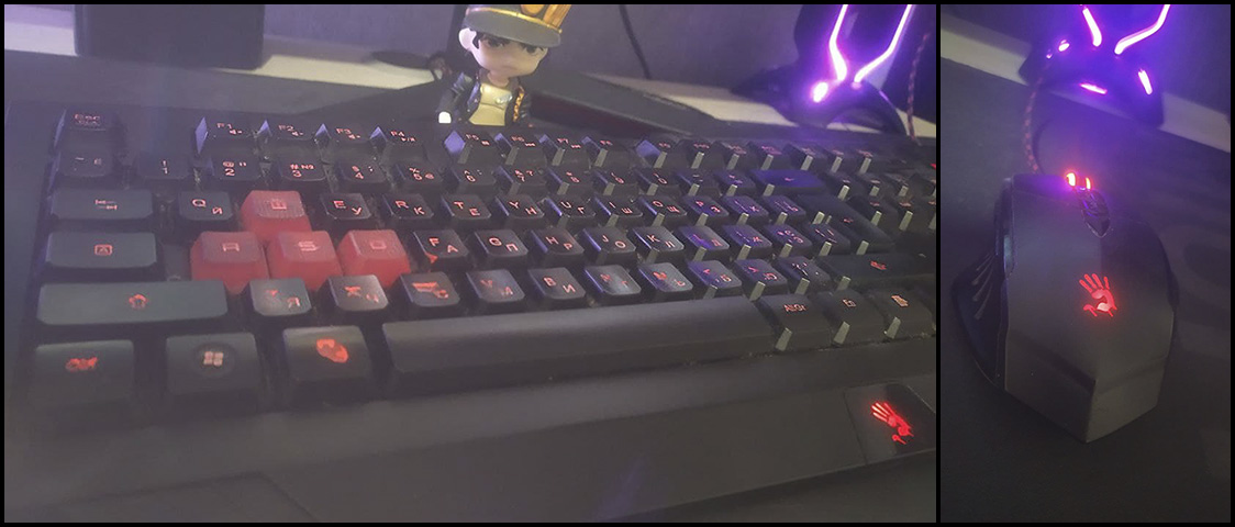 The unknown budget gaming brand - Bloody - gaming mouse & kb review